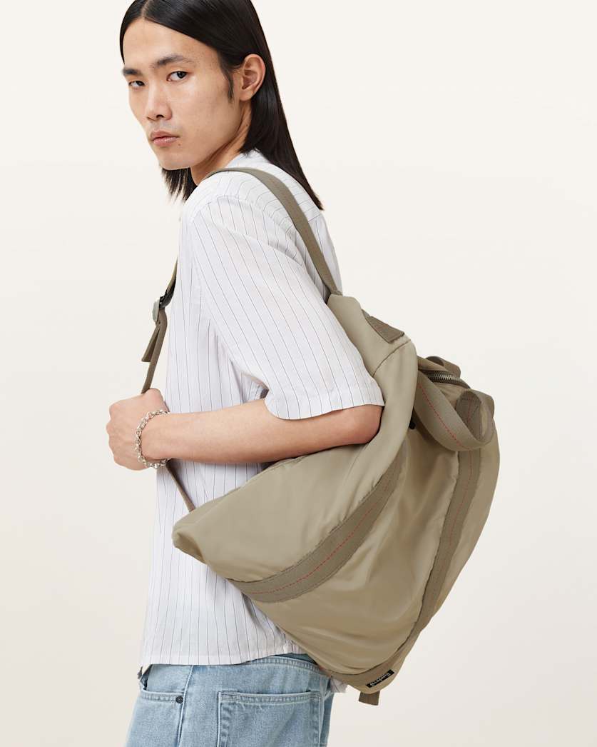 Kei Multi-Use Backpack Light Khaki | ALLSAINTS US